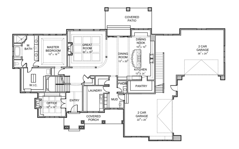 MAIN FLOOR PLAN – JCD